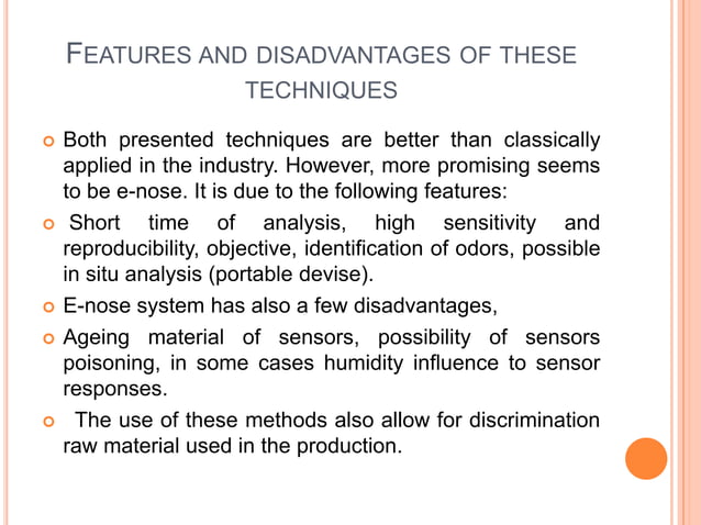 Food quality parameters | PPTX