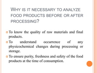 Food quality parameters | PPTX