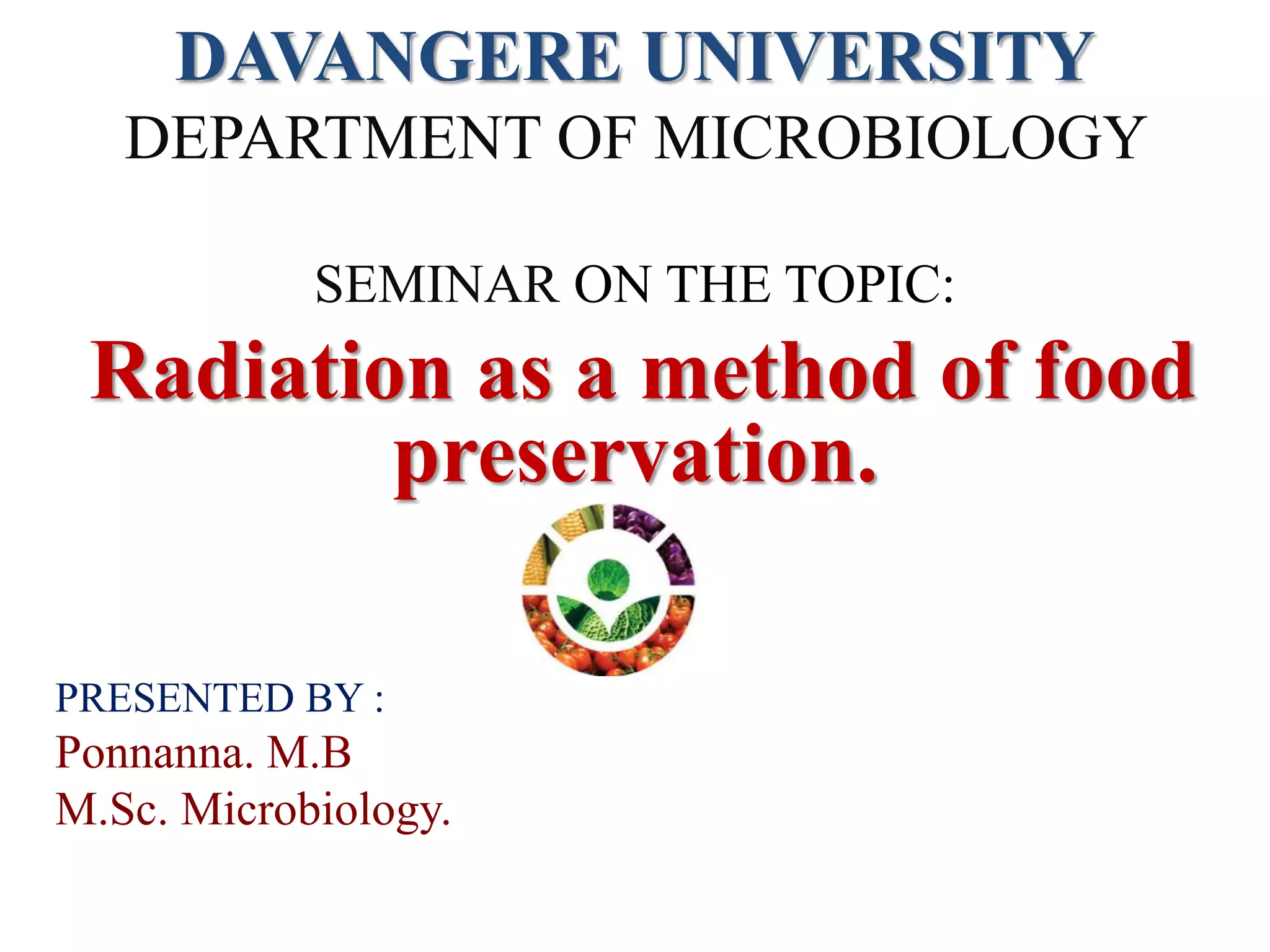 Food radiation | PPTX