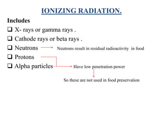 Food radiation | PPTX