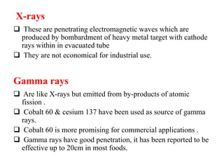 Food radiation | PPTX