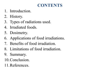 Food radiation | PPTX