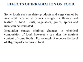 Food radiation | PPTX