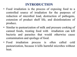 Food radiation | PPTX