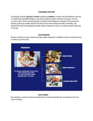 Foodranger.ph Business Plan | PDF