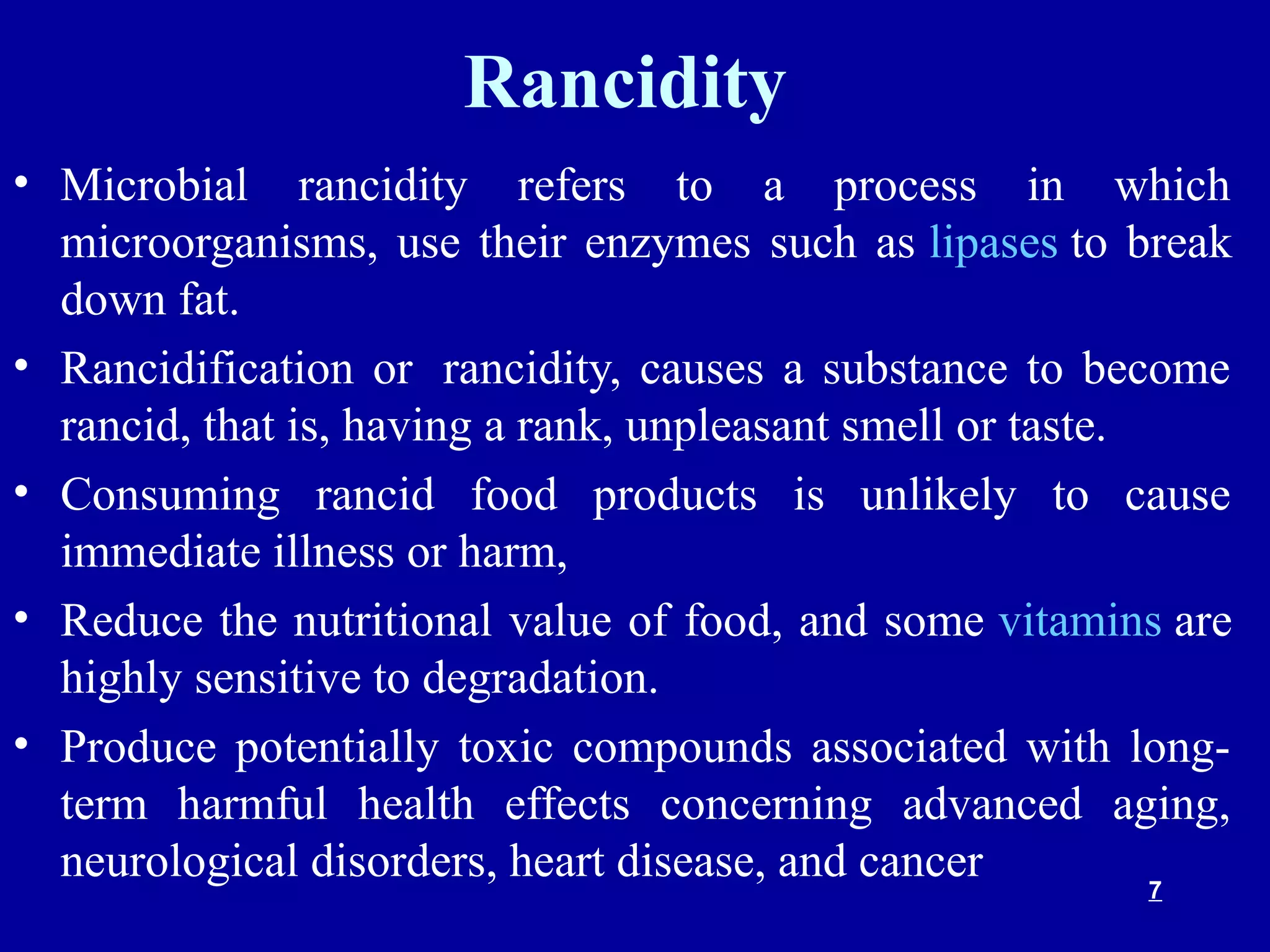 Food Spoilage Due to enzymes | PPT