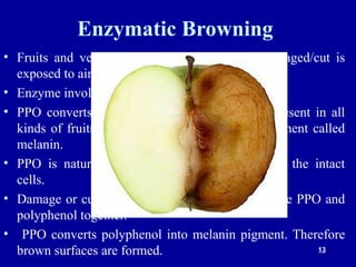 Food Spoilage Due to enzymes | PPT