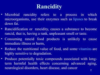 Food Spoilage Due to enzymes | PPT