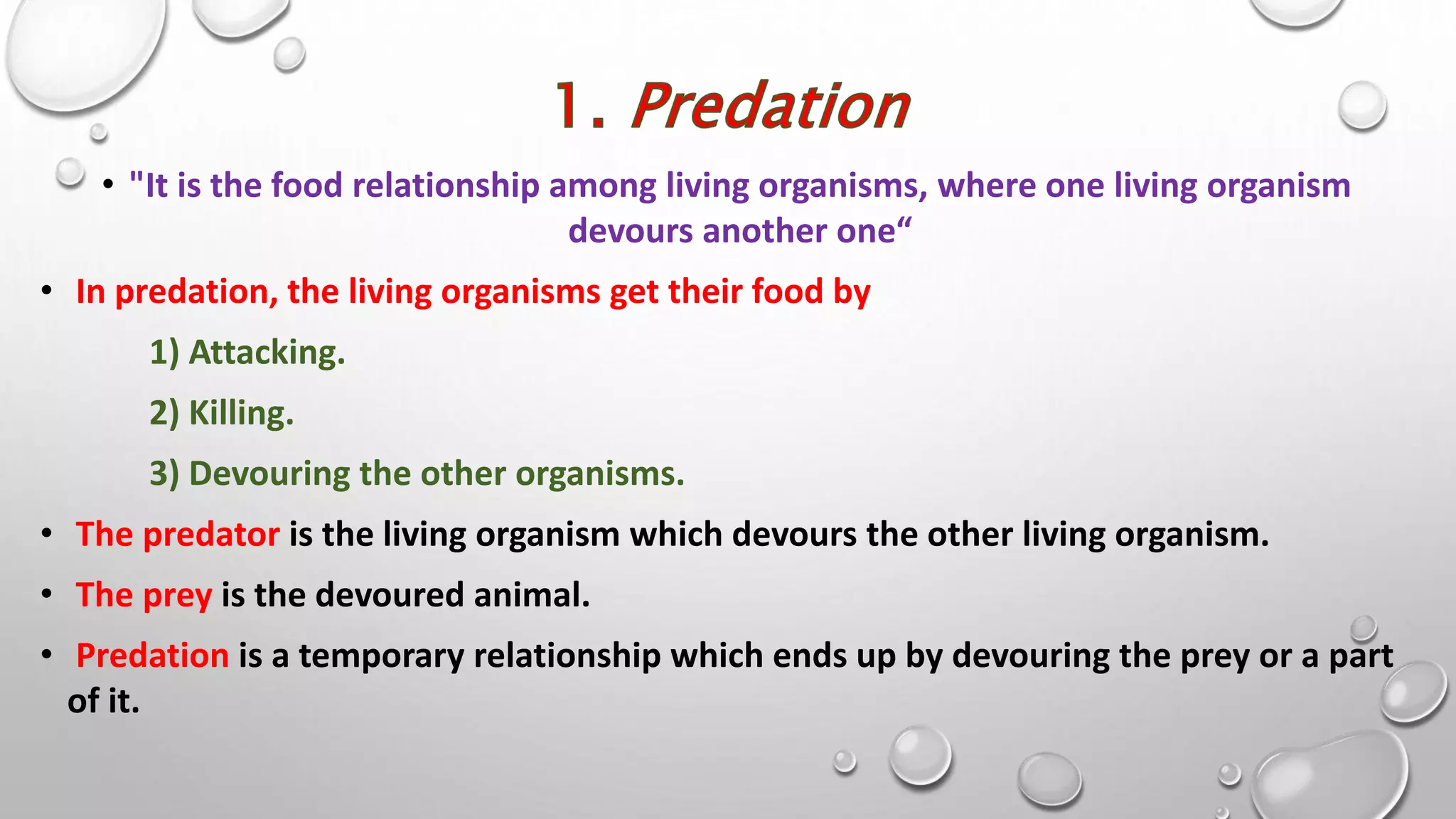 Food relationships among living organisms | PPT