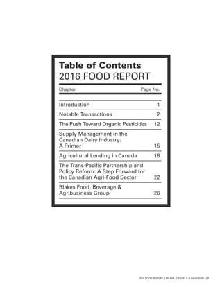 Food Report 2016 | PDF