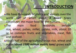 Food Resources | PPTX