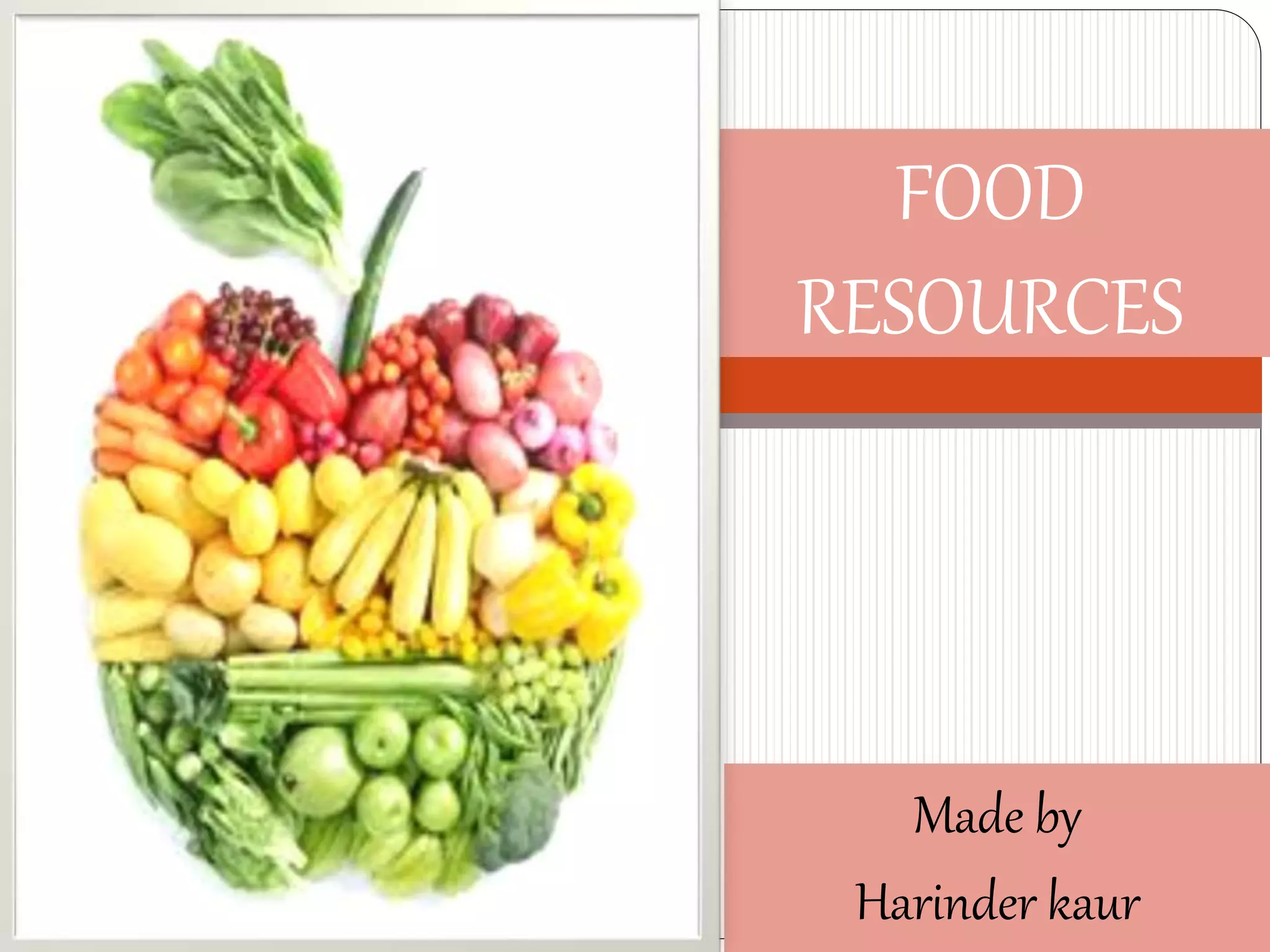 Food resources & World Food Problems | PPTX