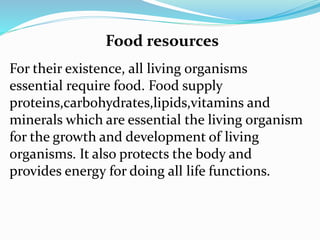 Food resources | PPT