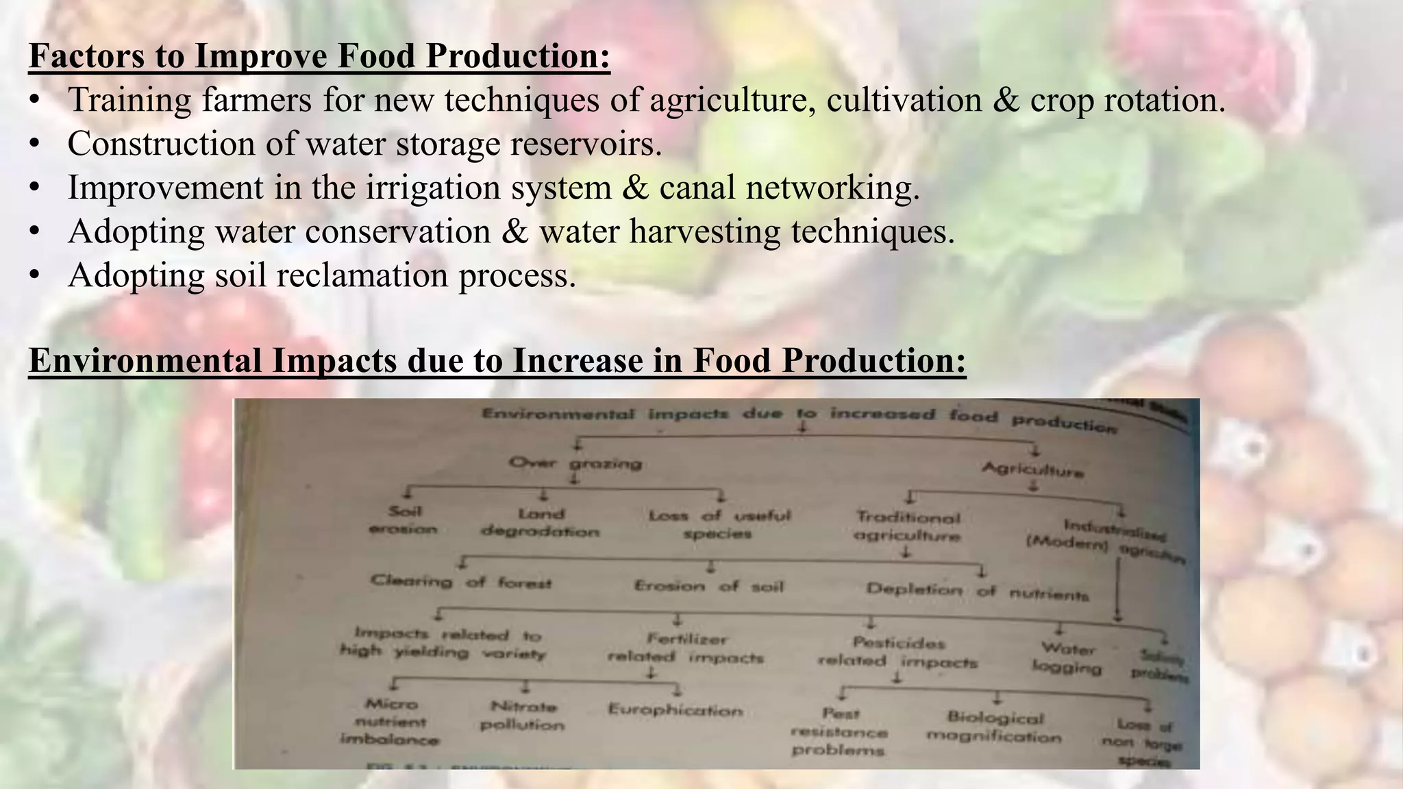 Food resources | PPTX