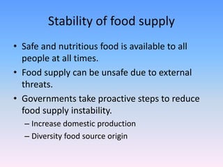 Food resources gateway 1 lesson 2 flipped classroom sec 4 express only ...