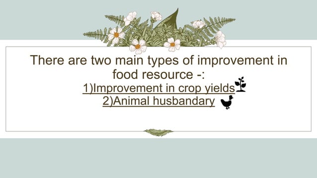 FOOD RESOURCES | PPT