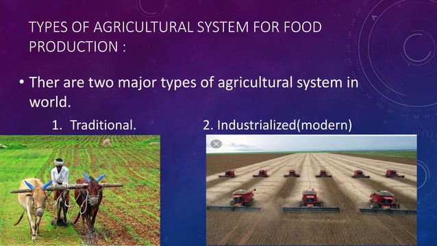 Food resources ppt | PPTX | Agriculture | Industries