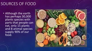 Food resources ppt | PPTX