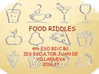 Food riddles | PPTX