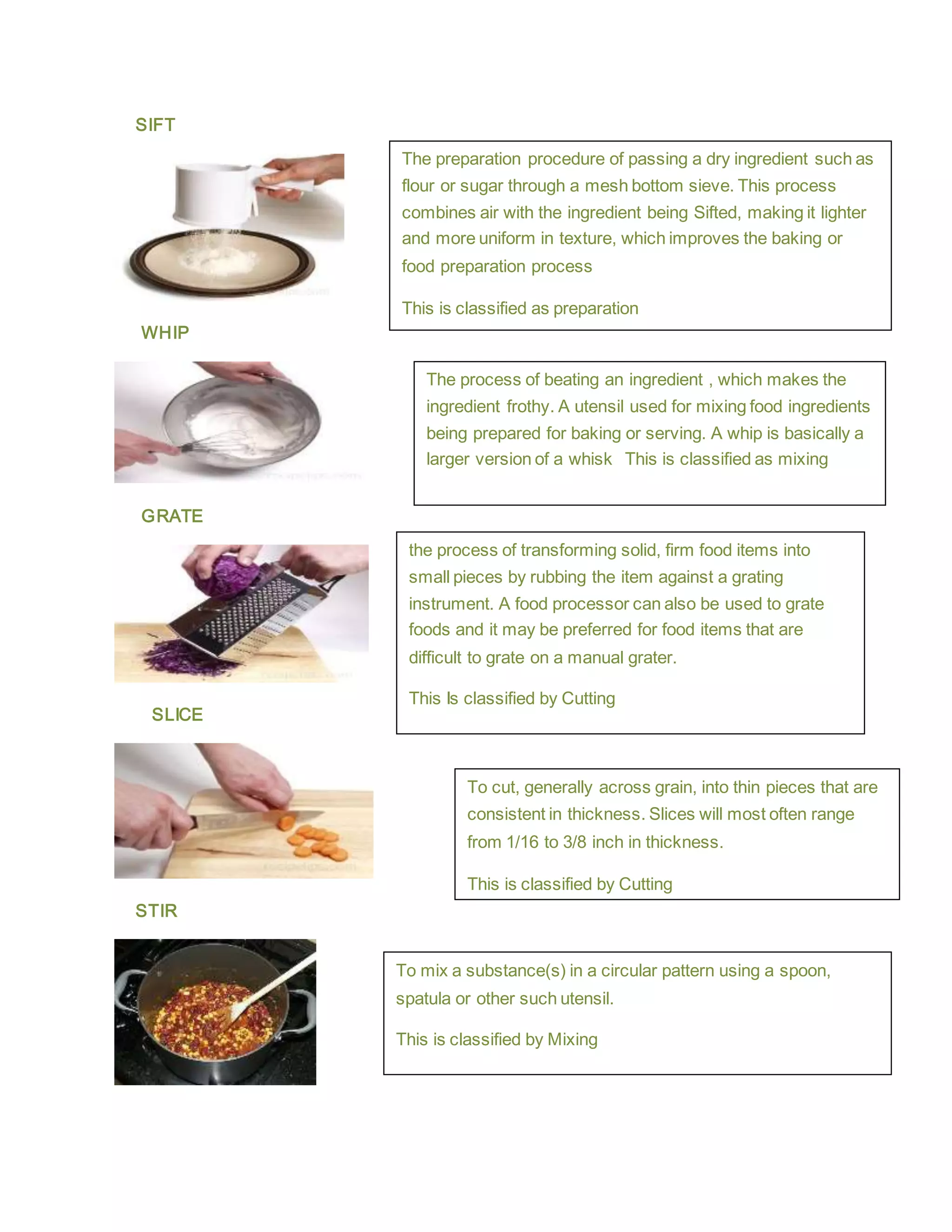 Foods 1 projects | DOCX