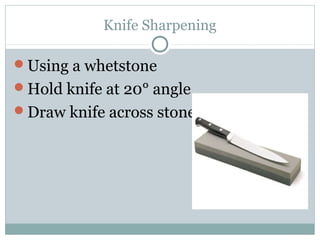 Foods 2 knife skills ppt(1) | PPT