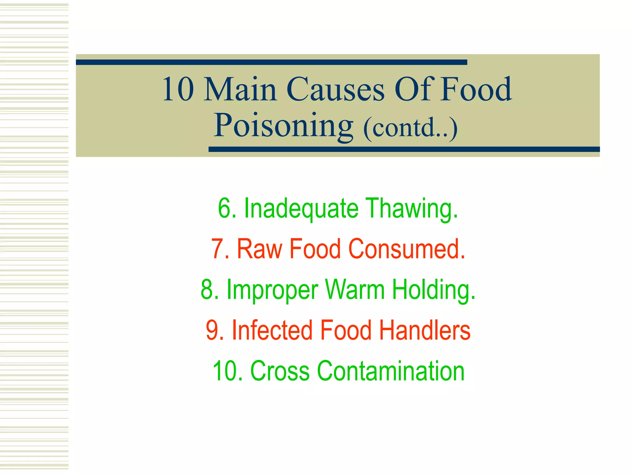 Food safety a introduction | PPT