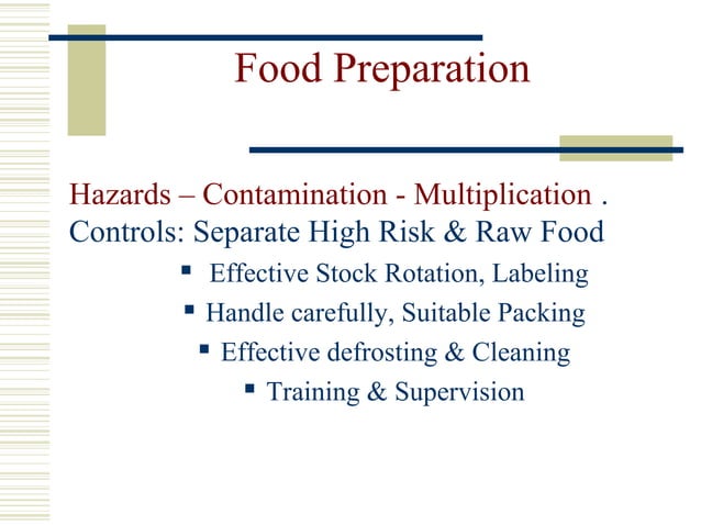 Food safety a introduction | PPT | Infectious Diseases | Diseases and ...