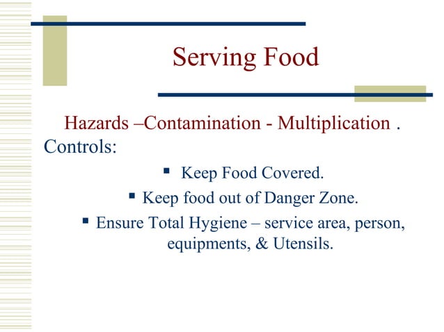 Food safety a introduction | PPT | Infectious Diseases | Diseases and ...