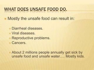 Food safety | PPT