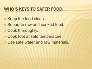 Food safety | PPT