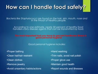 FOOD SAFETY 2017 | PPT