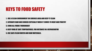 Food safety | PPTX