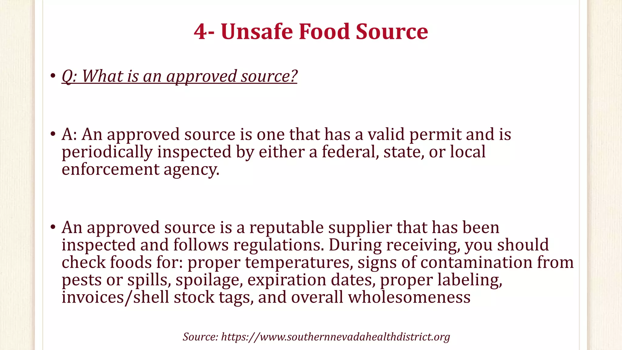 Introduction to Food Safety | PPTX