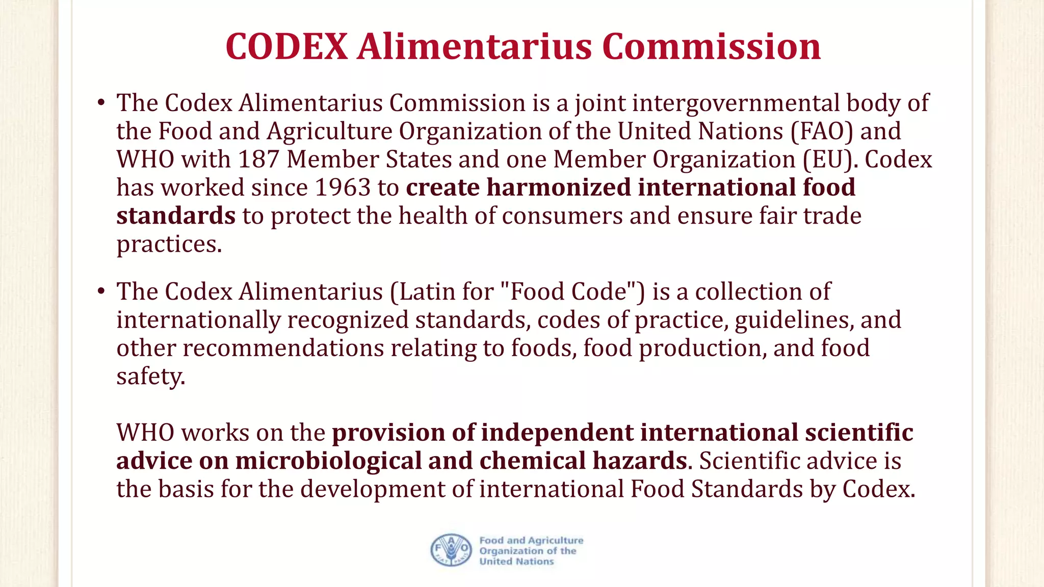 Introduction to Food Safety | PPTX