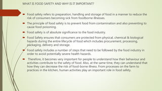 Food safety | PPTX