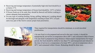 Food safety-INSPECTION OF FOOD TEMPERATURE | PPTX