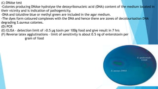 Food safety ( Basic steps in detection of food borne pathogens ) | PPTX