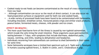 Food safety ( Basic steps in detection of food borne pathogens ) | PPTX