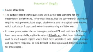 Food safety ( Basic steps in detection of food borne pathogens ) | PPTX