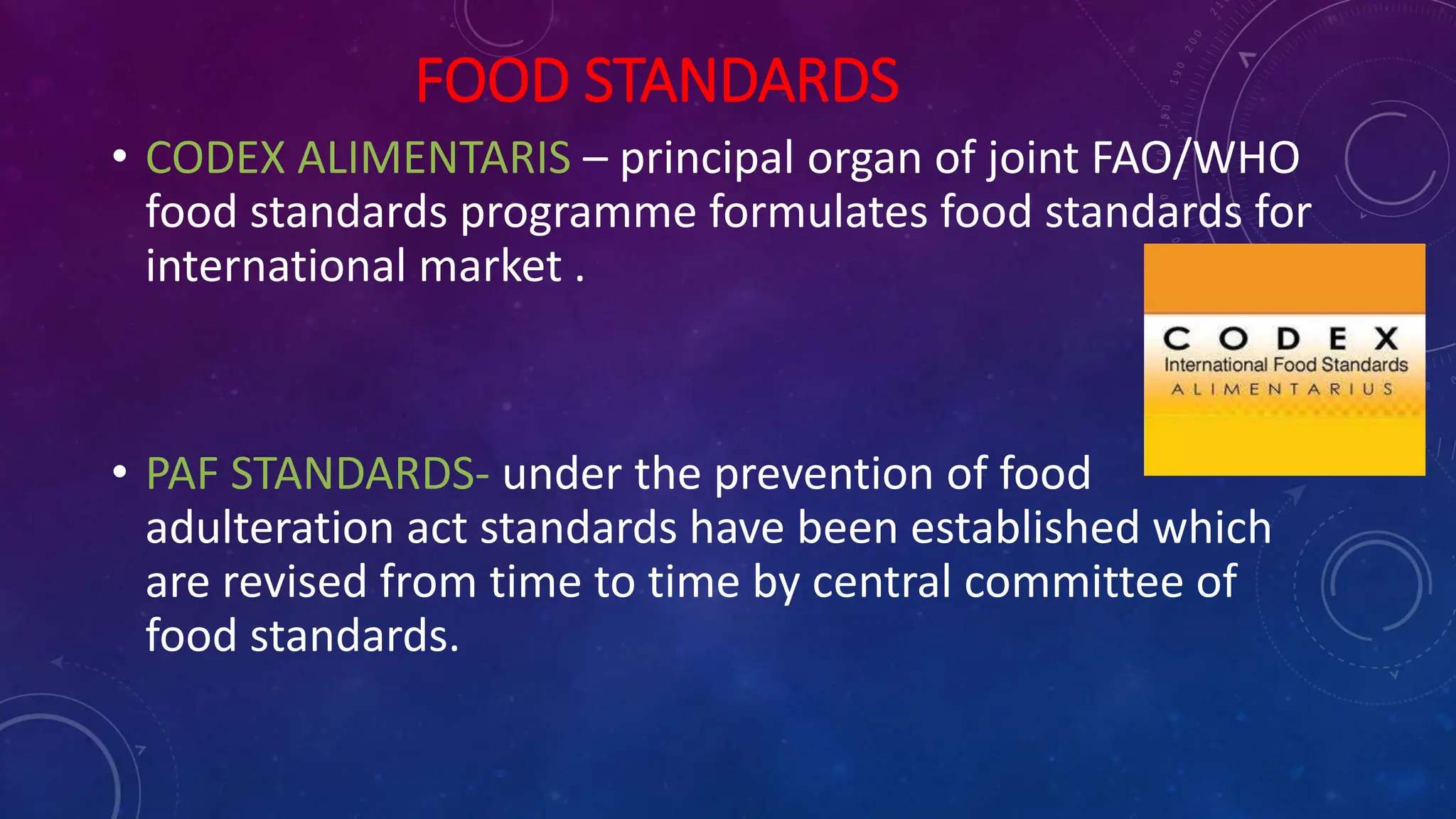 FOOD SAFETY AND STANDARDS OF FOOD SAFETY.pptx