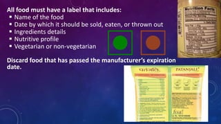 FOOD SAFETY AND STANDARDS OF FOOD SAFETY.pptx