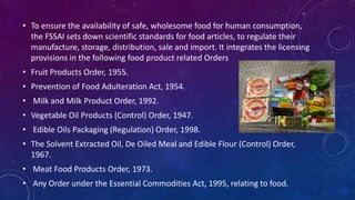 FOOD SAFETY AND STANDARDS OF FOOD SAFETY.pptx