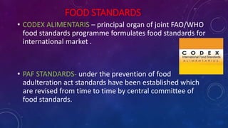 FOOD SAFETY AND STANDARDS OF FOOD SAFETY.pptx