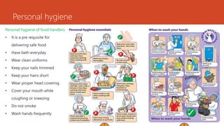 Food Safety Practices - Personal hygiene | PPTX
