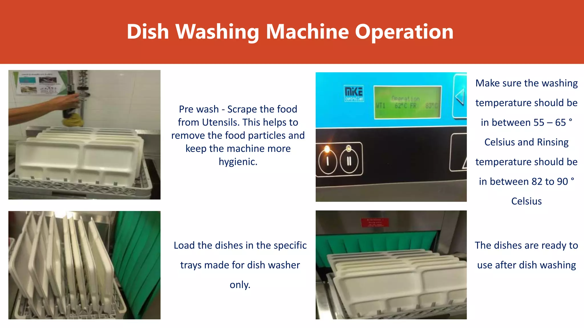 Food Safety Practices - Pot wash & dish wash procedure | PPTX