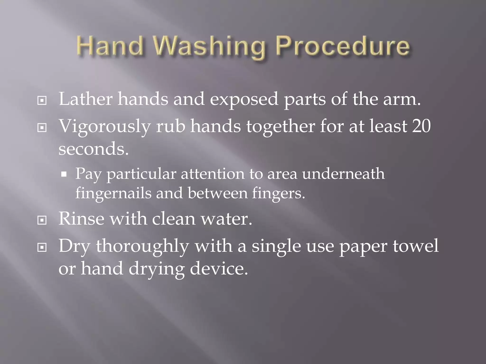 Personal Hygiene-Food Safety | PPTX