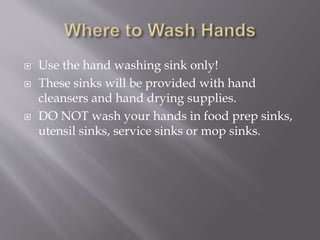 Personal Hygiene-Food Safety | PPTX