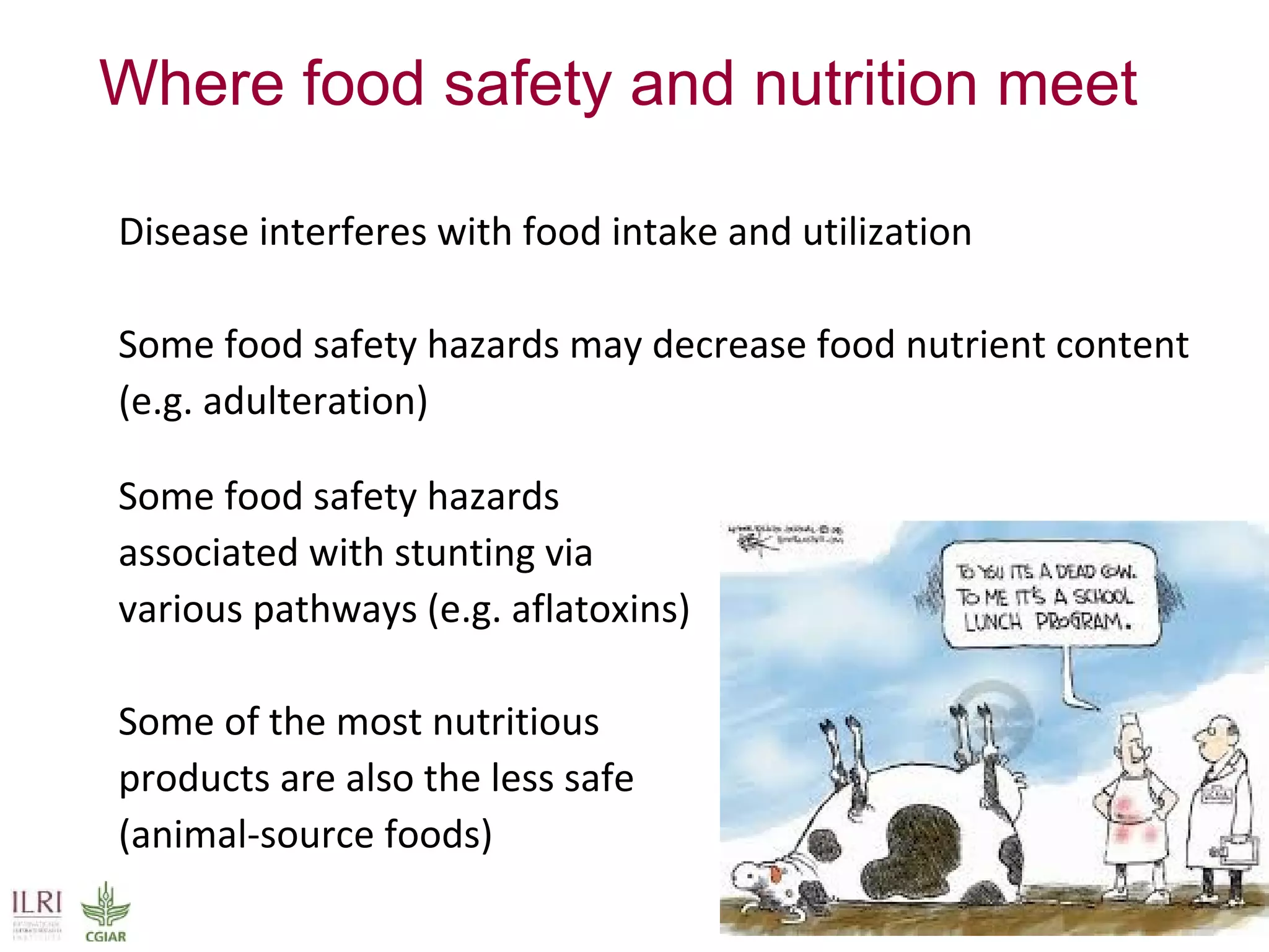 Sustained food safety action for improved nutrition and health of ...