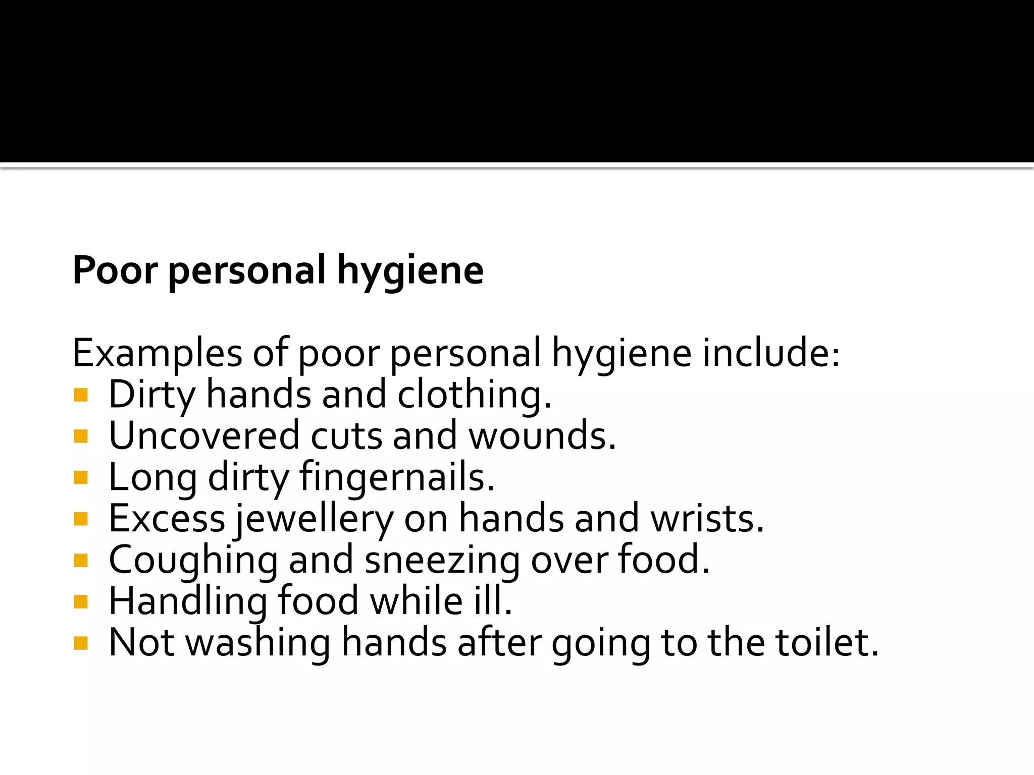 Food safety and hygiene | PPTX