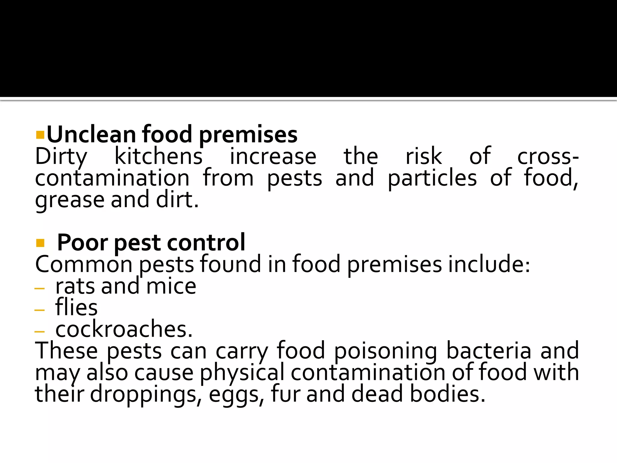 Food safety and hygiene | PPTX